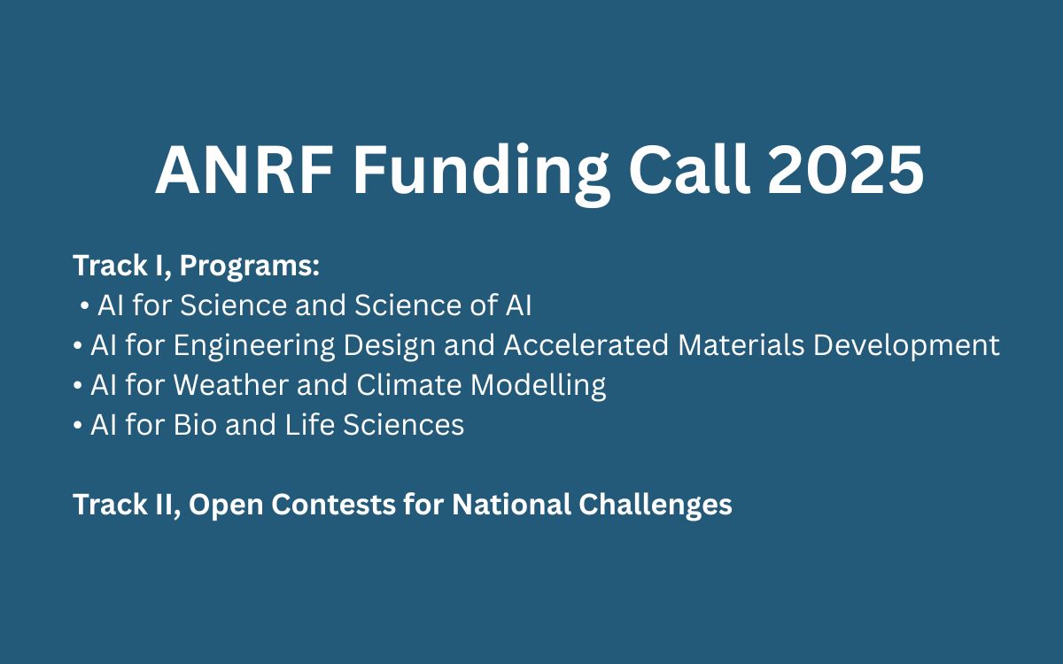 ANRF call for proposals: AI for science & Engineering - PhDTalks