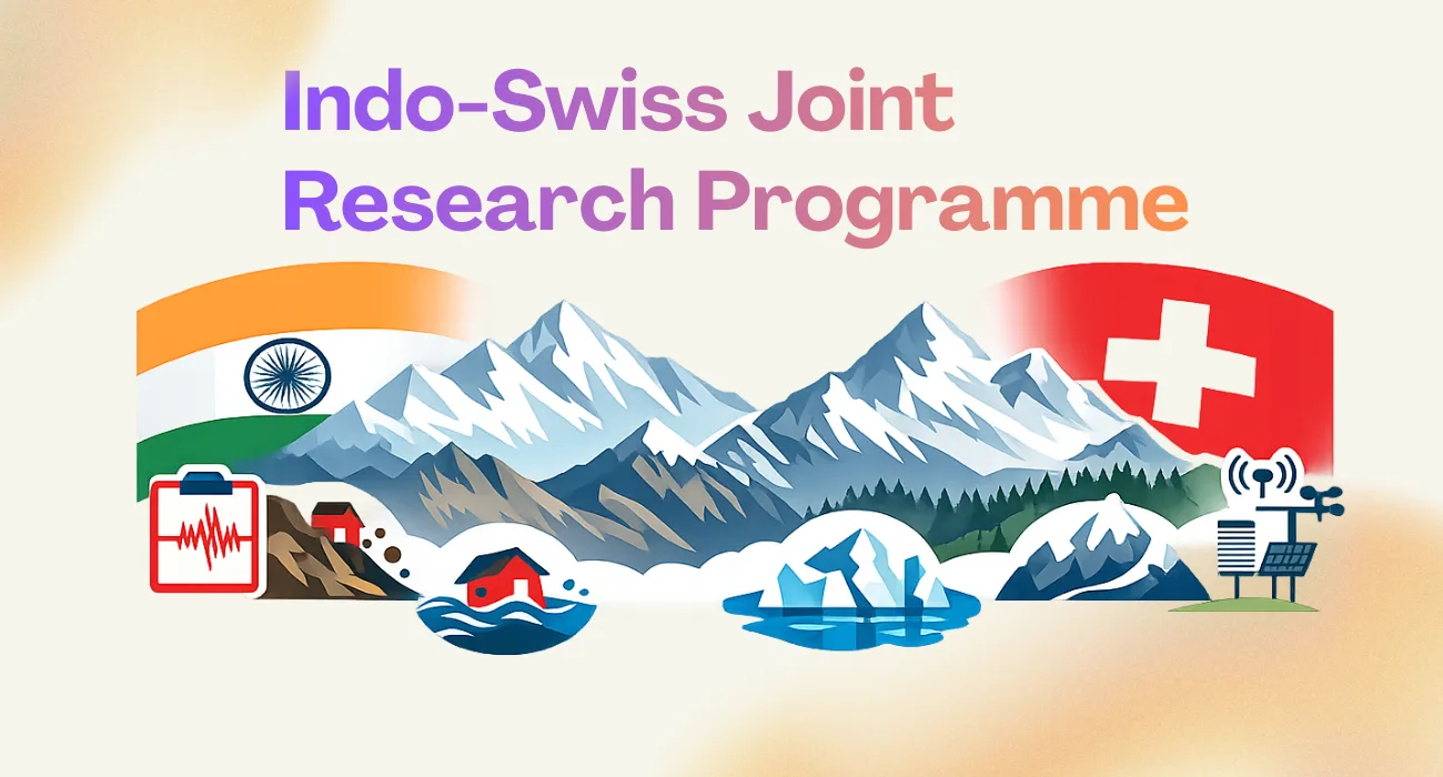 Call for Proposals: Indo-Swiss Joint Research Programme (ISJRP) 2026 ...