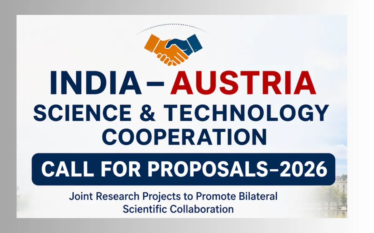 DST Call for Proposals for Indo-Austrian joint research projects - PhDTalks