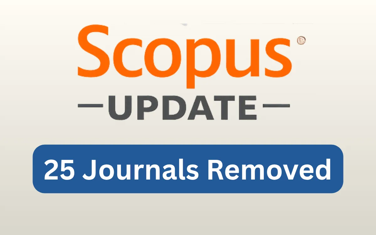 Scopus Discontinued 25 Journals in Latest June 2026 Update: Full List ...